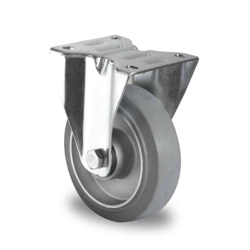 Gummihjul, Fasthjul | Industri-hjul.se